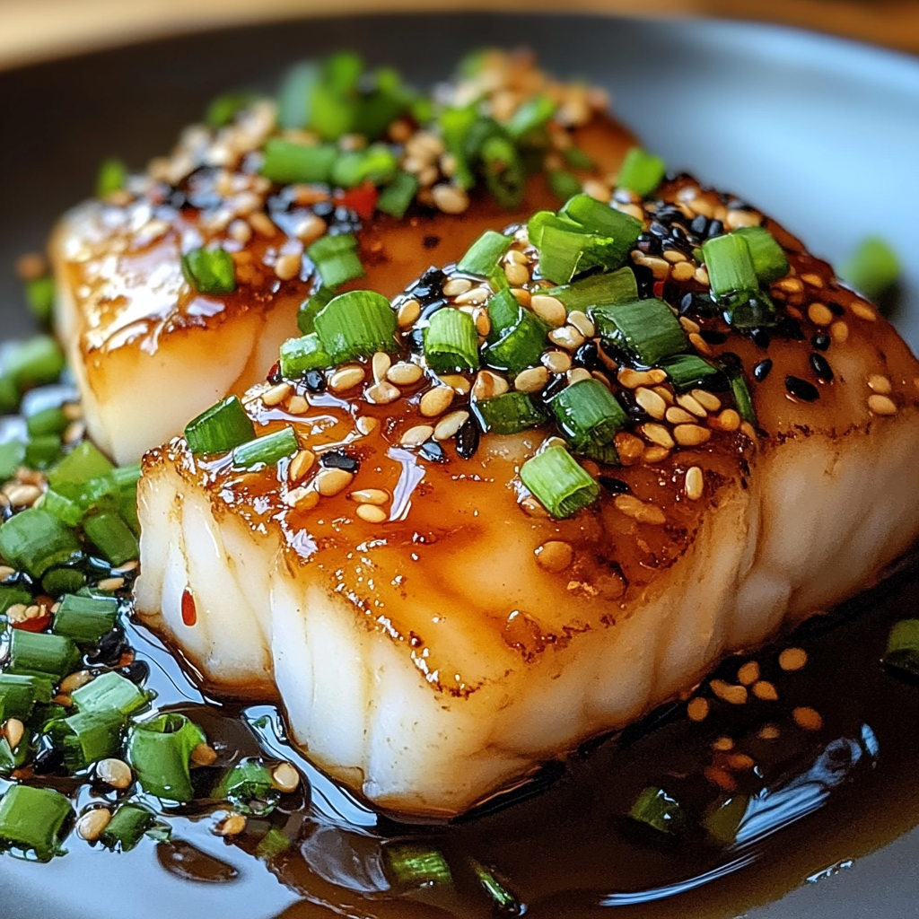 Asian Ginger Soy Glazed Cod – Flavorful & Easy Seafood Dinner – Tasty ...