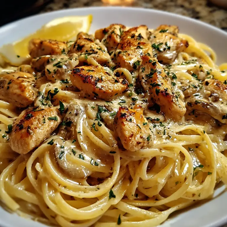 Creamy Chicken Linguine – Rich, Savory & Perfect for a Comforting Pasta ...