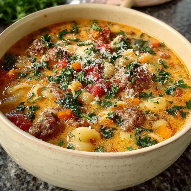 Italian Sausage Pasta Soup – Hearty, Flavorful & Perfect for Cozy ...