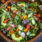 Ultimate Garden Salad – Fresh, Crunchy & Packed with Colorful Veggies ...