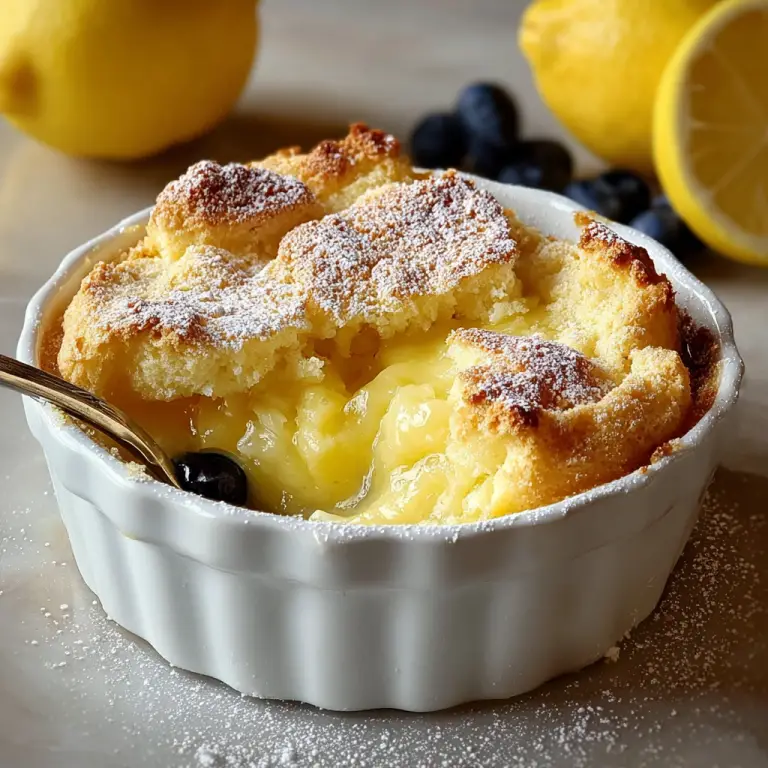 Magic Lemon Cobbler – A Sweet, Tangy & Irresistibly Easy Dessert ...